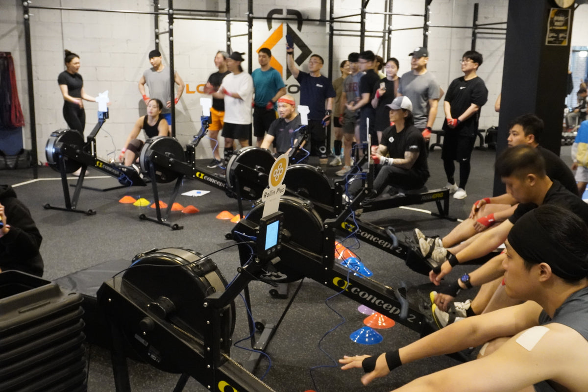 COVERTAPE at Logic Fitness Rowing Marathon